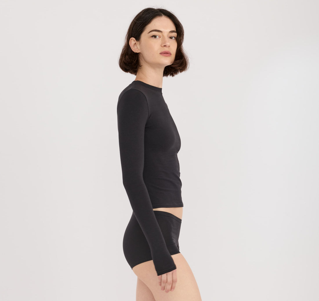 Flex Long Sleeve Tee | Only € 35 | Organic Basics