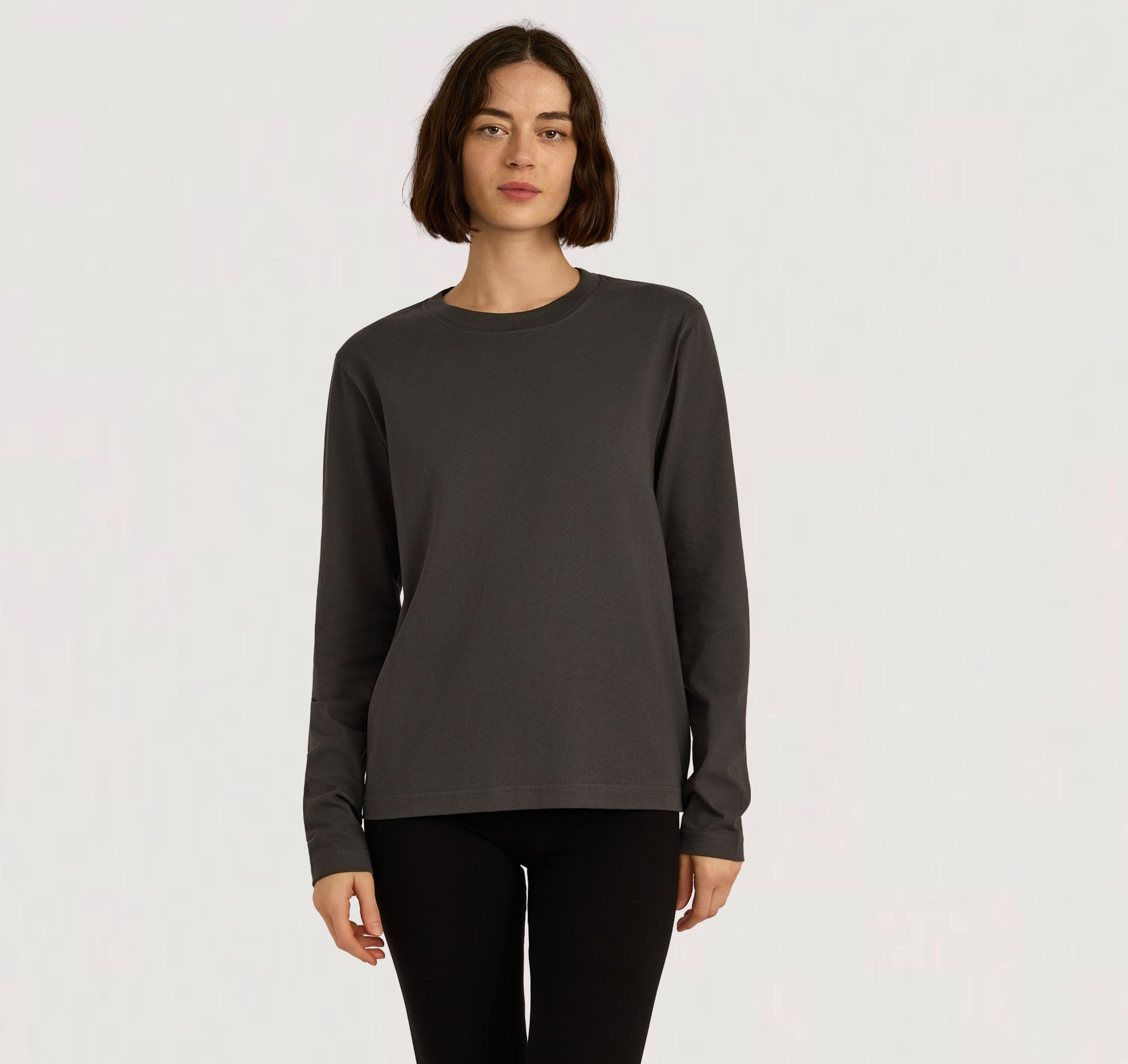 True Heavy Boxy Long Sleeve Tee | Only € 47 | Organic Basics