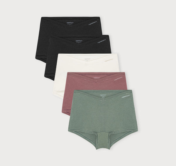 Flex Shorty 5-Pack | Only € 58 | Organic Basics