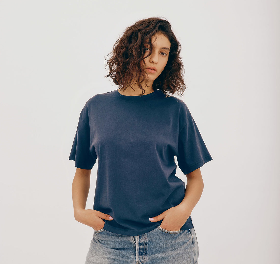 True Boxy Tee | Only € 39 | Organic Basics
